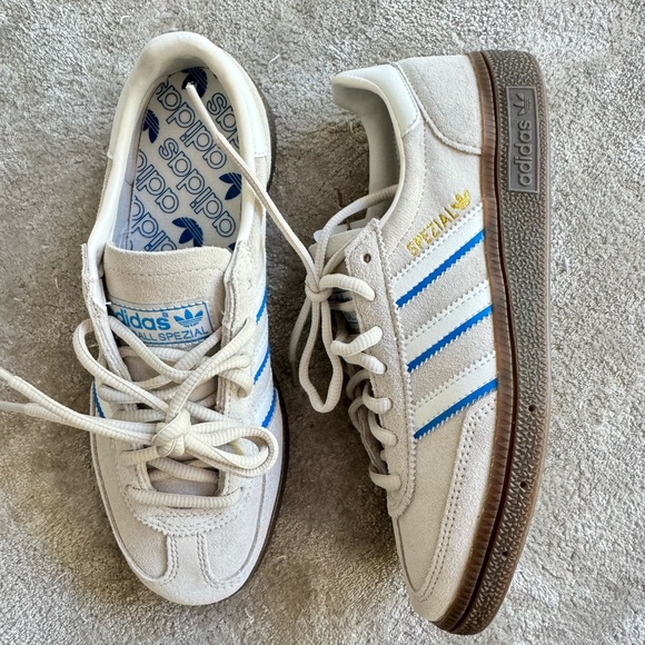 adidas | Shoes | Adidas Handball Spezial Originals Aluminium Core White ...